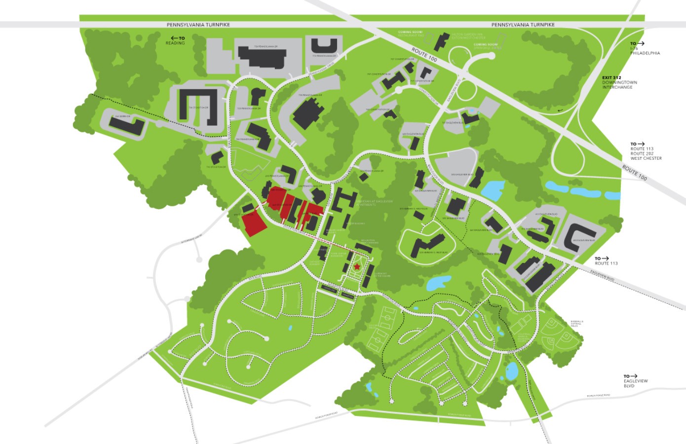 Eagleview Parking Map - Eagleview Real Estate